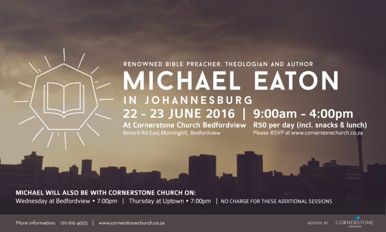 Michael Eaton in Johannesburg (22, 23 June) recordings – NCMI Gauteng
